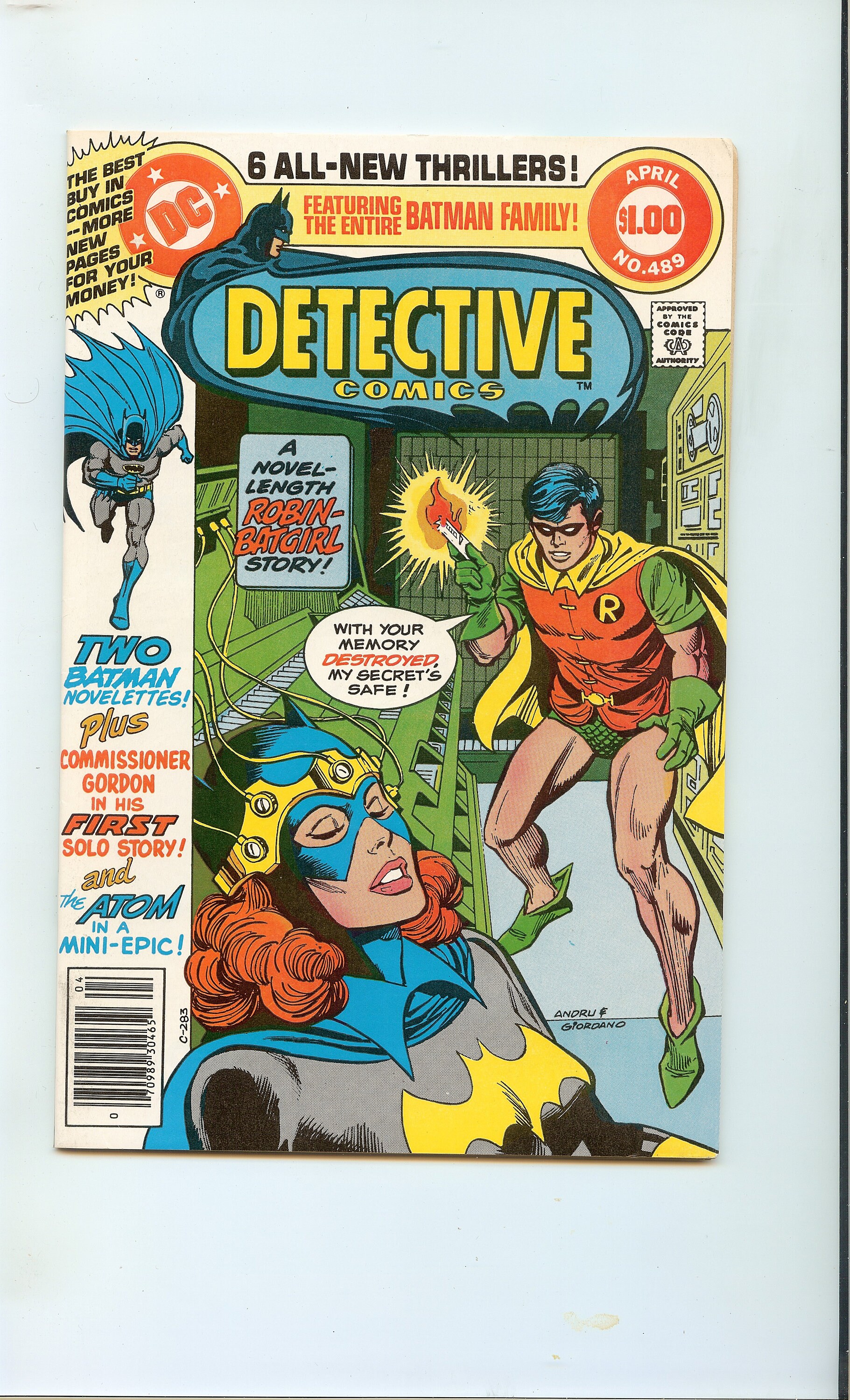 Detective Comics #489 Nm- 9.2 - Etsy