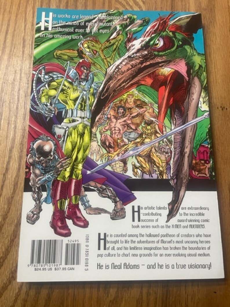 X-men Visionaries 'signed by Neal Adams' - Etsy