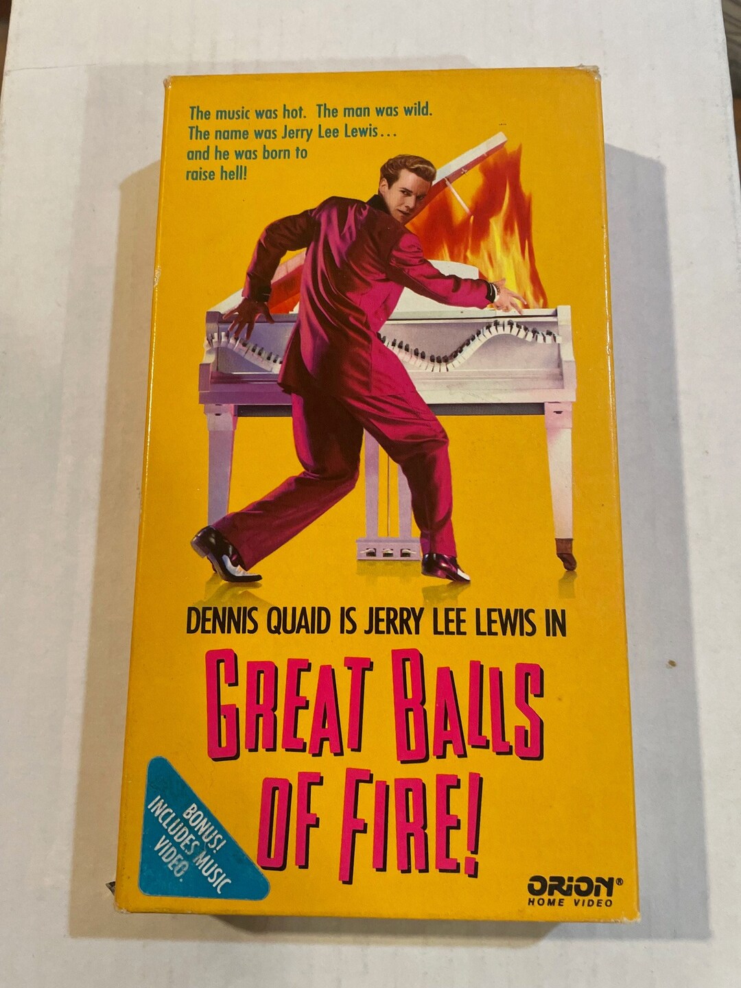 Great Balls of Fire Used Vhs - Etsy