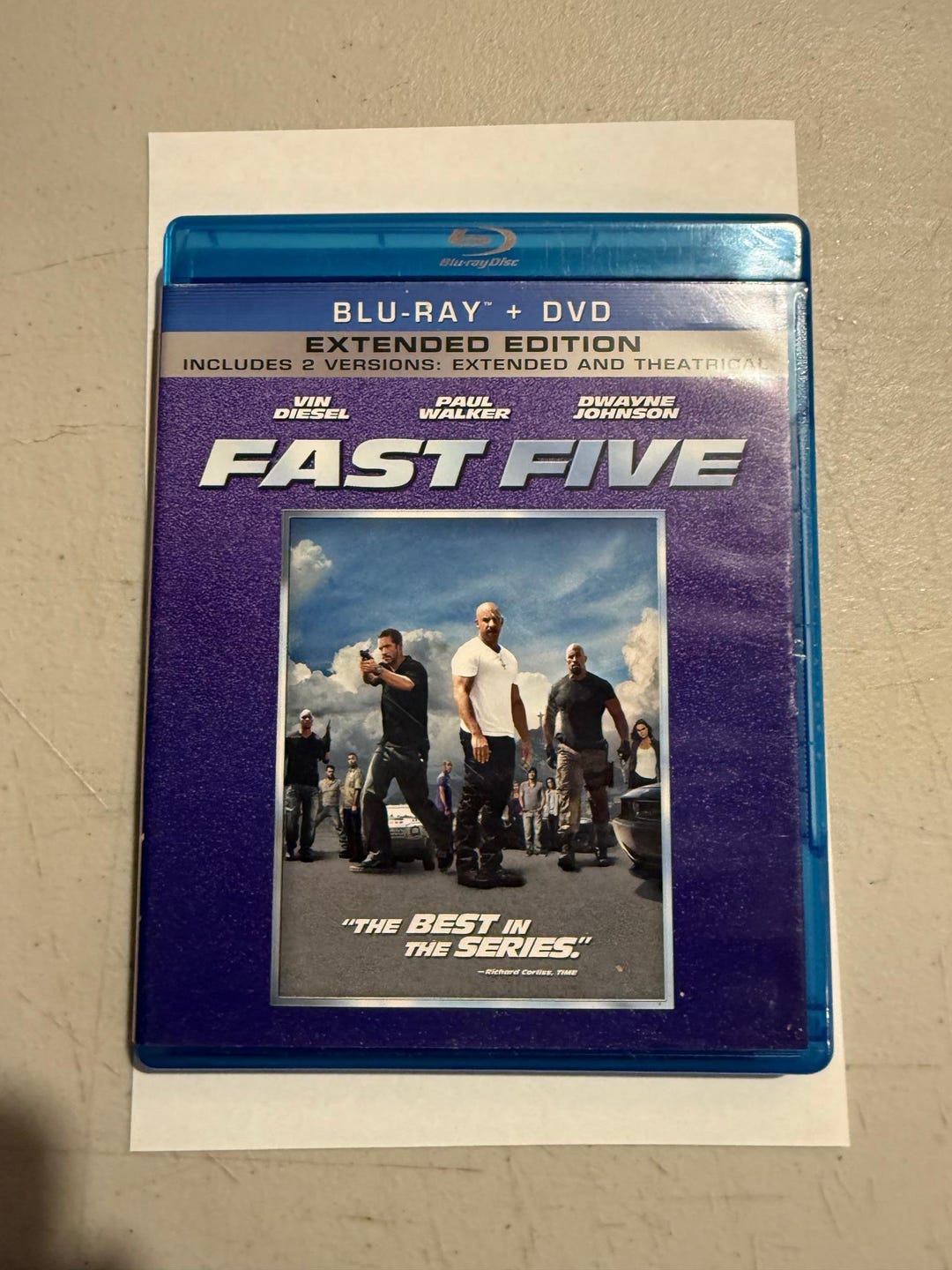 Fast Five "blu-ray & Dvd - Etsy
