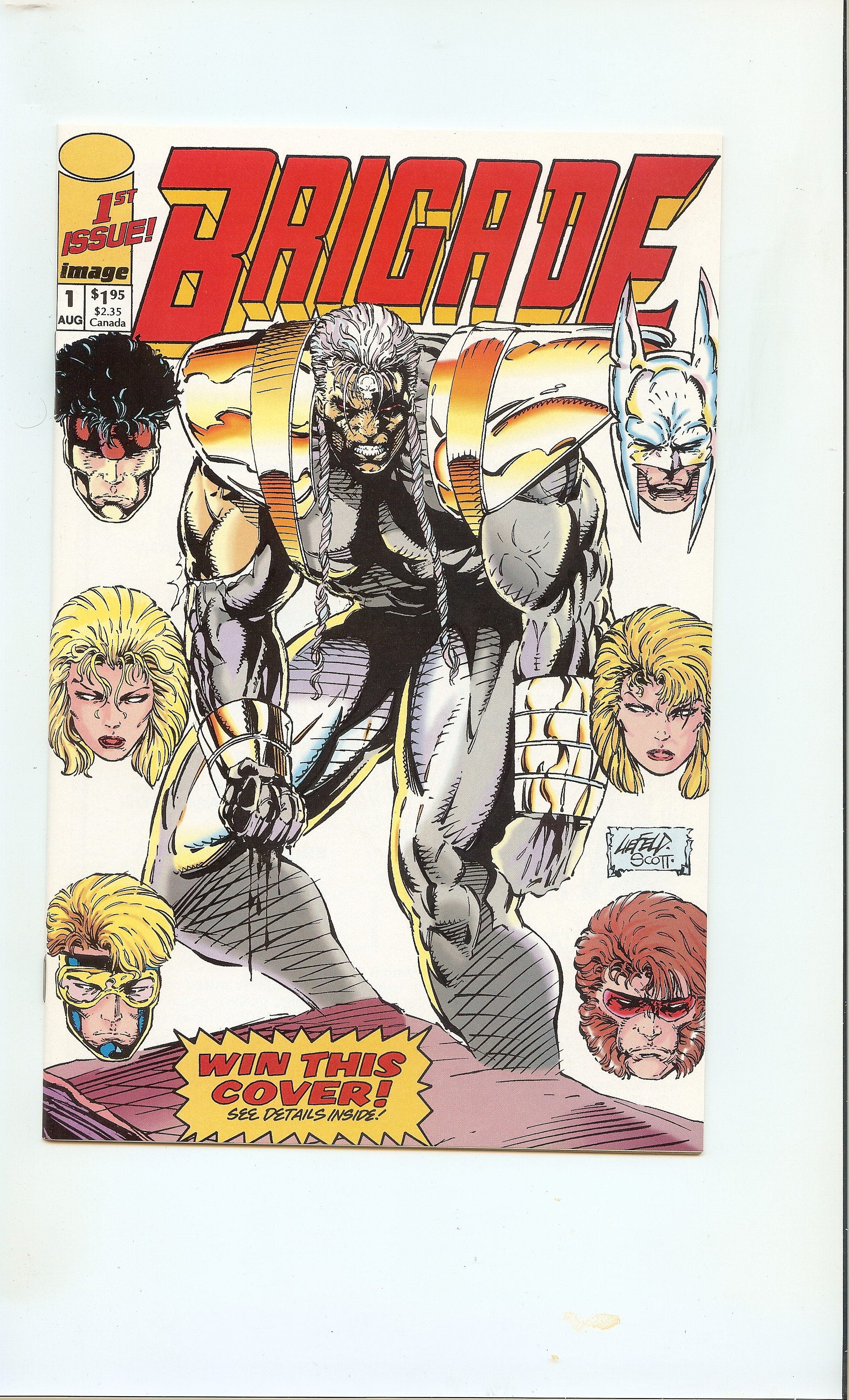Brigade #1 NM "rob Liefeld Cover" - Etsy