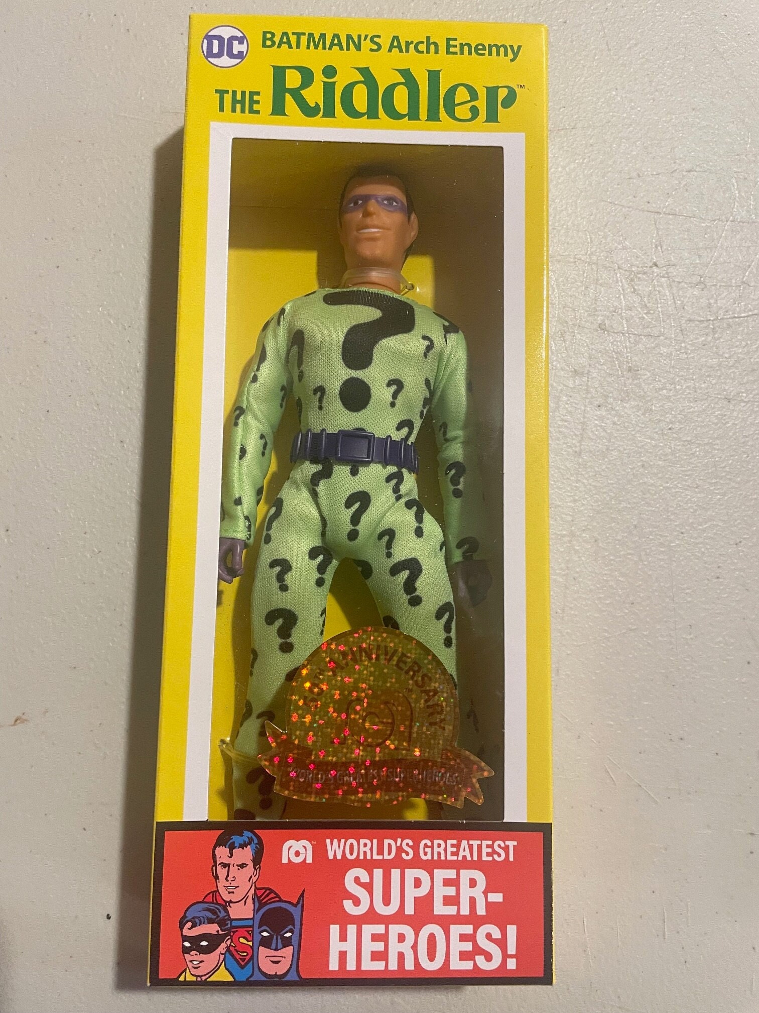 The Riddler World's Greatest Superheroes 50th Anniveresary New in Box ...