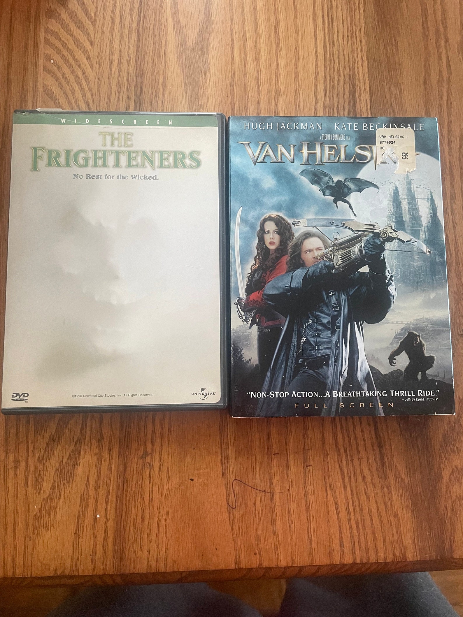 Van Helsing Dvd Used & the Frighteners Dvd Used - Etsy