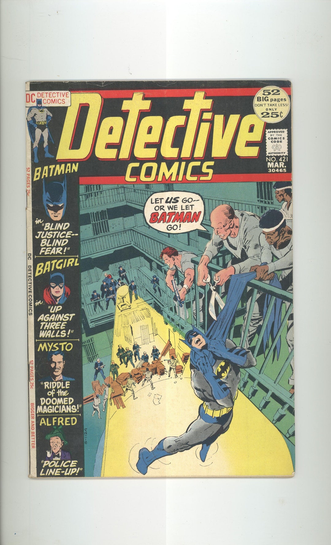 Detective Comics #421 VF+ - Etsy