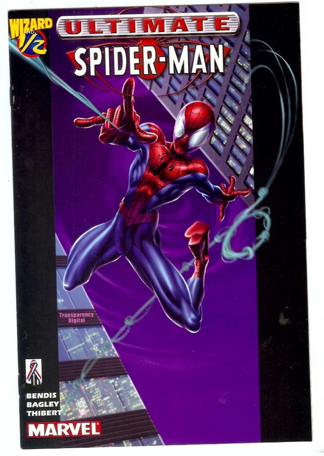 Ultimate Spider-man Wizard 1/2 NM - Etsy