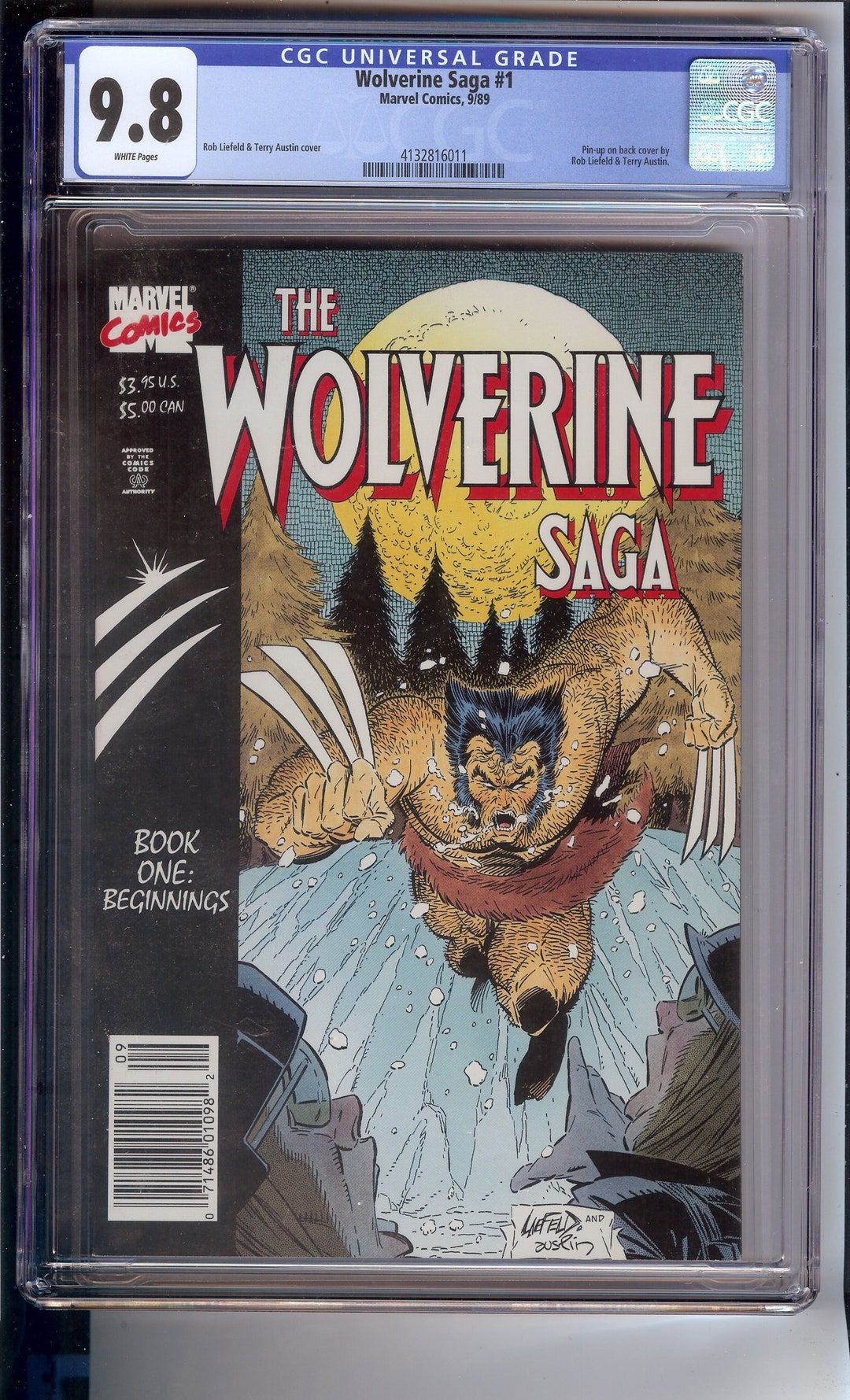 Wolverine Saga #1 CGC 9.8 - Etsy