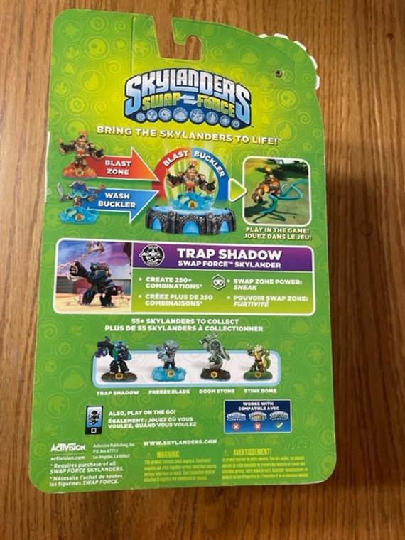 Skylanders Swap Force Trap Shadow Card