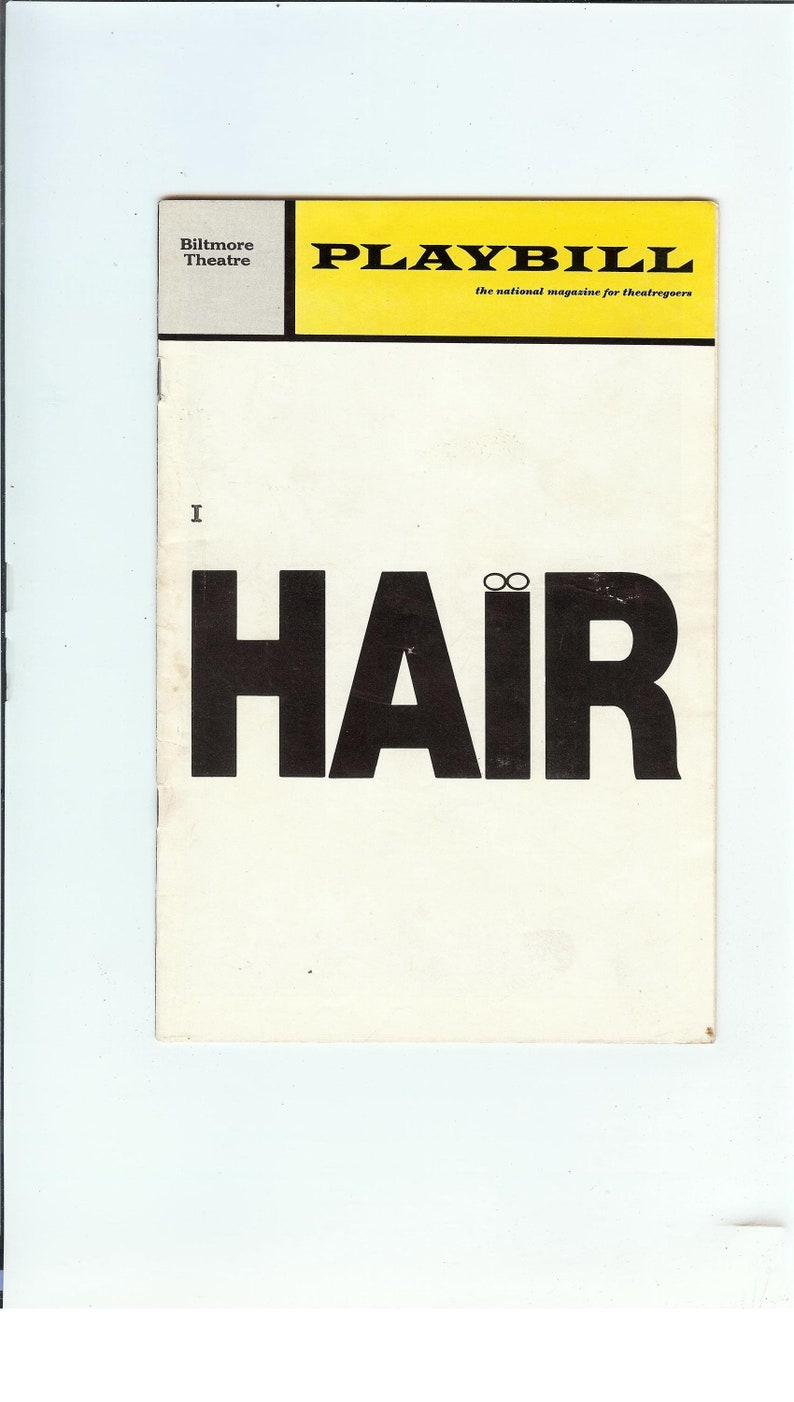 Playbill Hair - Etsy