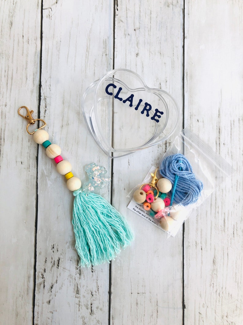 Backpack Charm Kit Birthday Party Activity Kit Personalized | Etsy