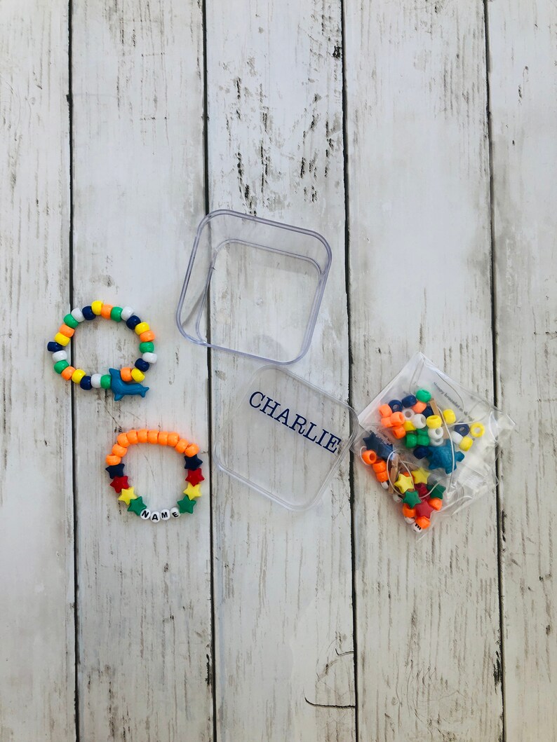 Craft Kit for Boys, Party Favors for Kids, Bracelet Kit DIY ...