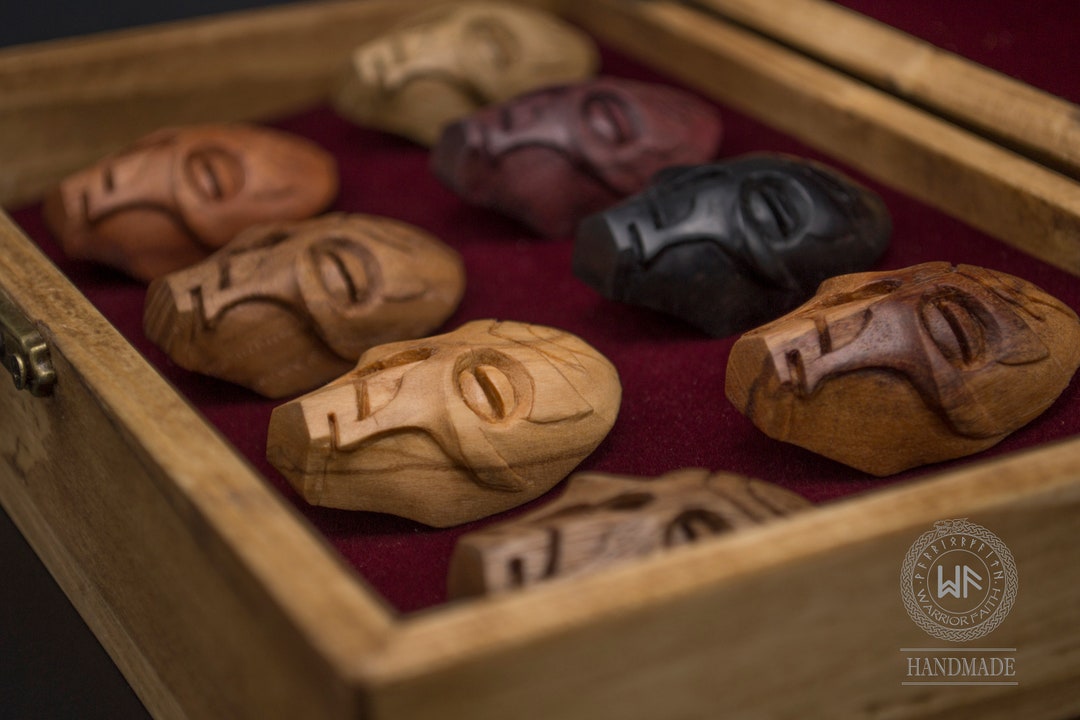 Skyrim Collector's Edition Wooden Box With 8 Entirely Handmade Dragon ...