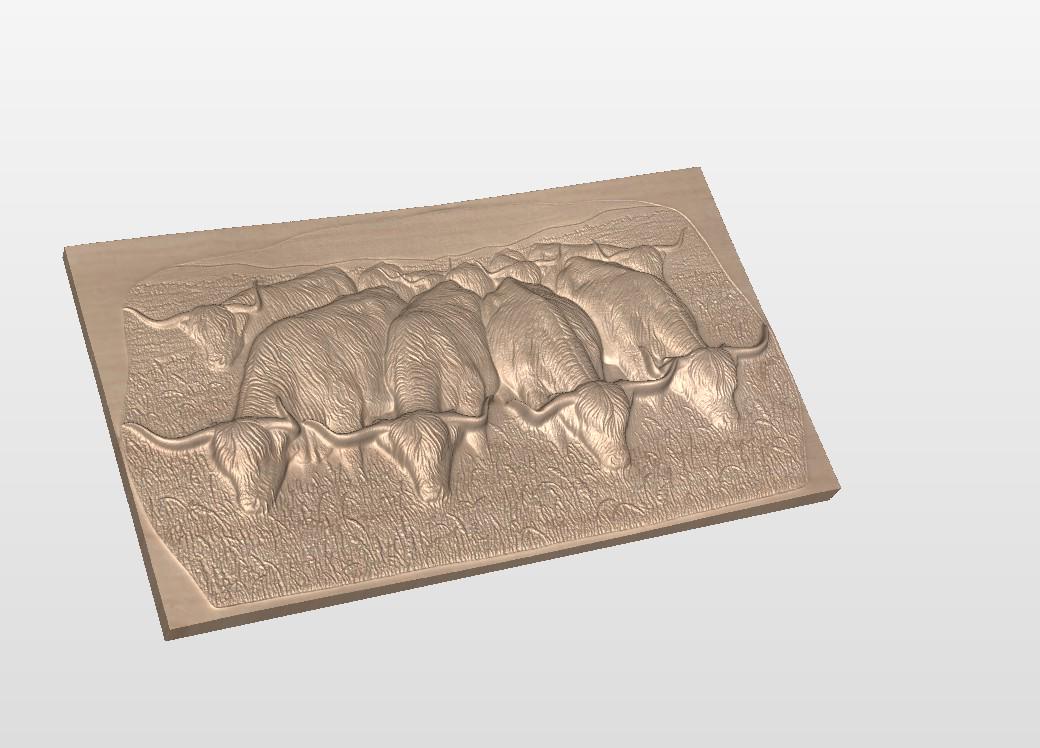 Elk on a Ledge STL File for Cnc Routers and 3d Printers - Etsy