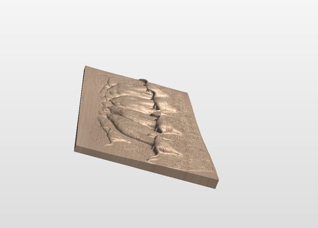 Elk on a Ledge STL File for Cnc Routers and 3d Printers - Etsy