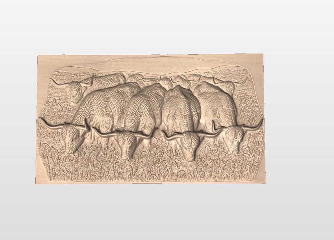 Elk on a Ledge STL File for Cnc Routers and 3d Printers - Etsy