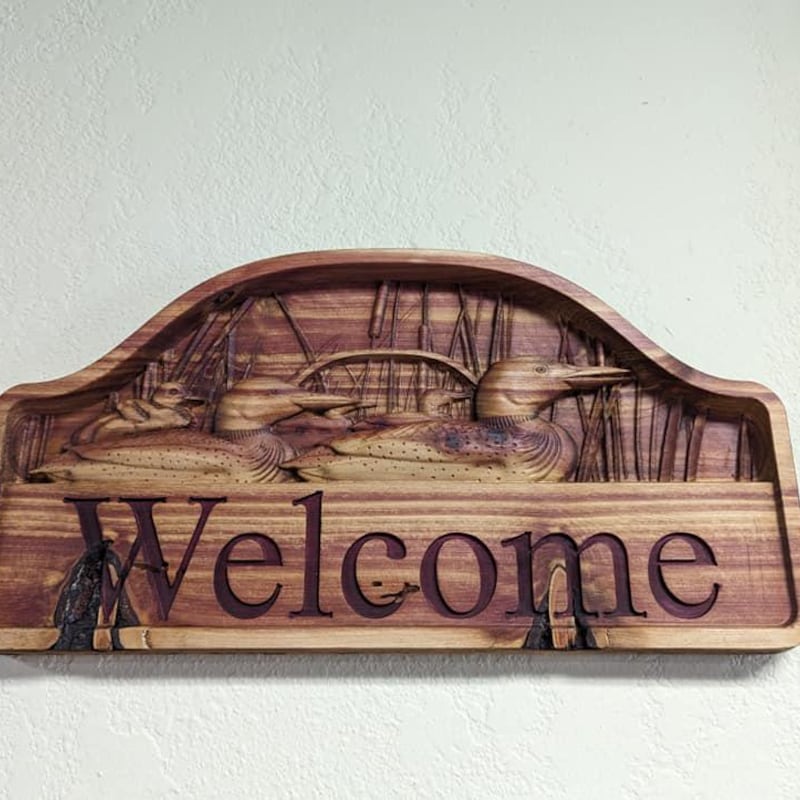 Routed Wood Signs - Etsy
