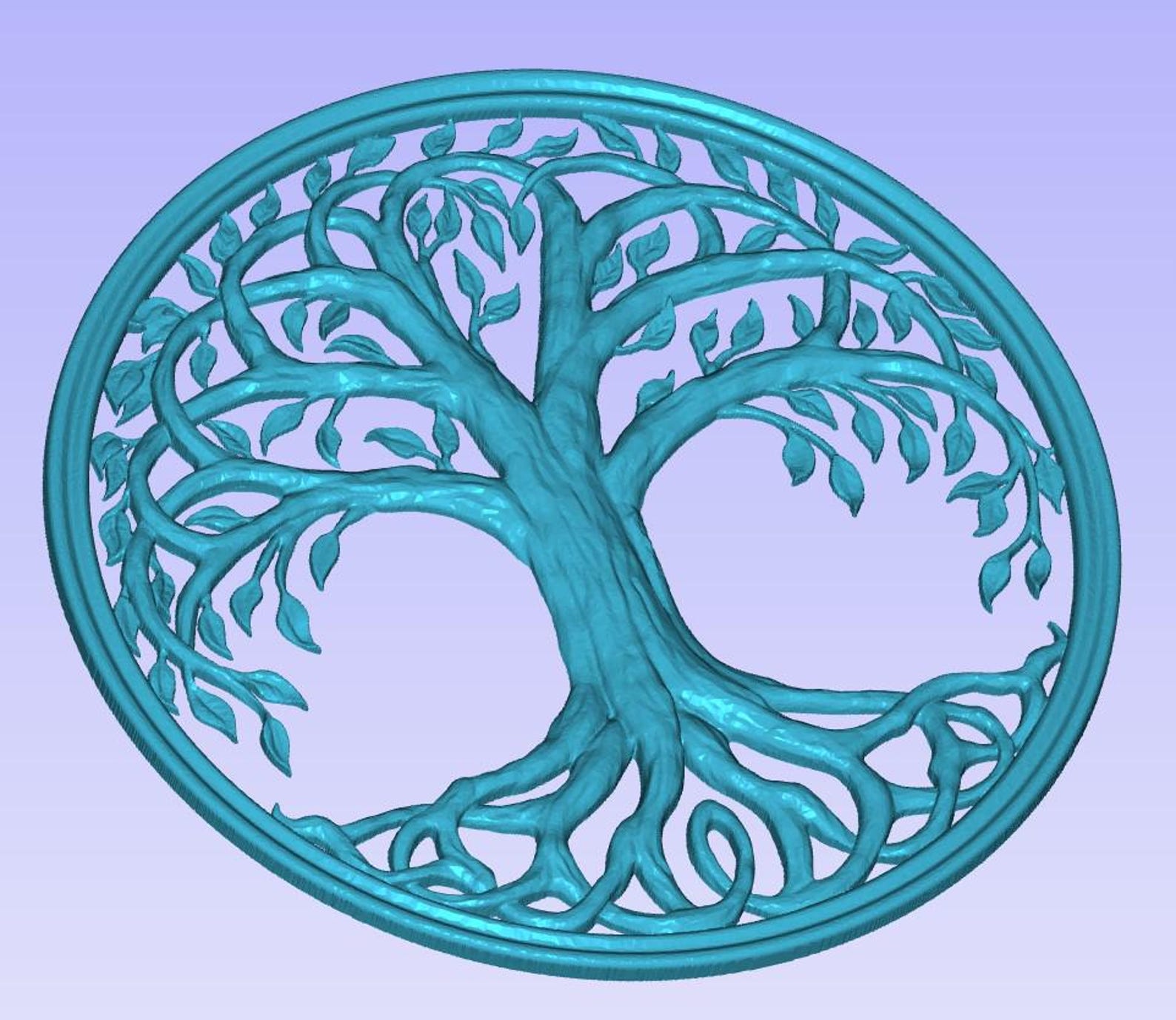 Tree of Life STL File - Etsy