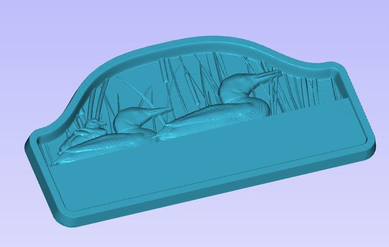 Loon Sign STL File for Cnc Routers and 3d Printers - Etsy