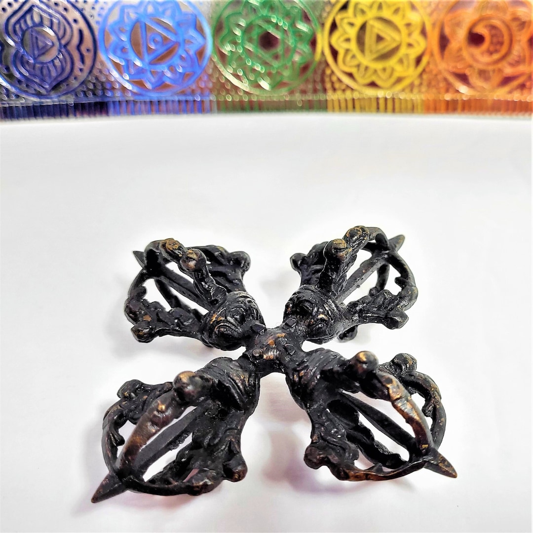 Tibetan Buddhist Dorje Vajra Handmade Spiritual Meditation Buddhist ...