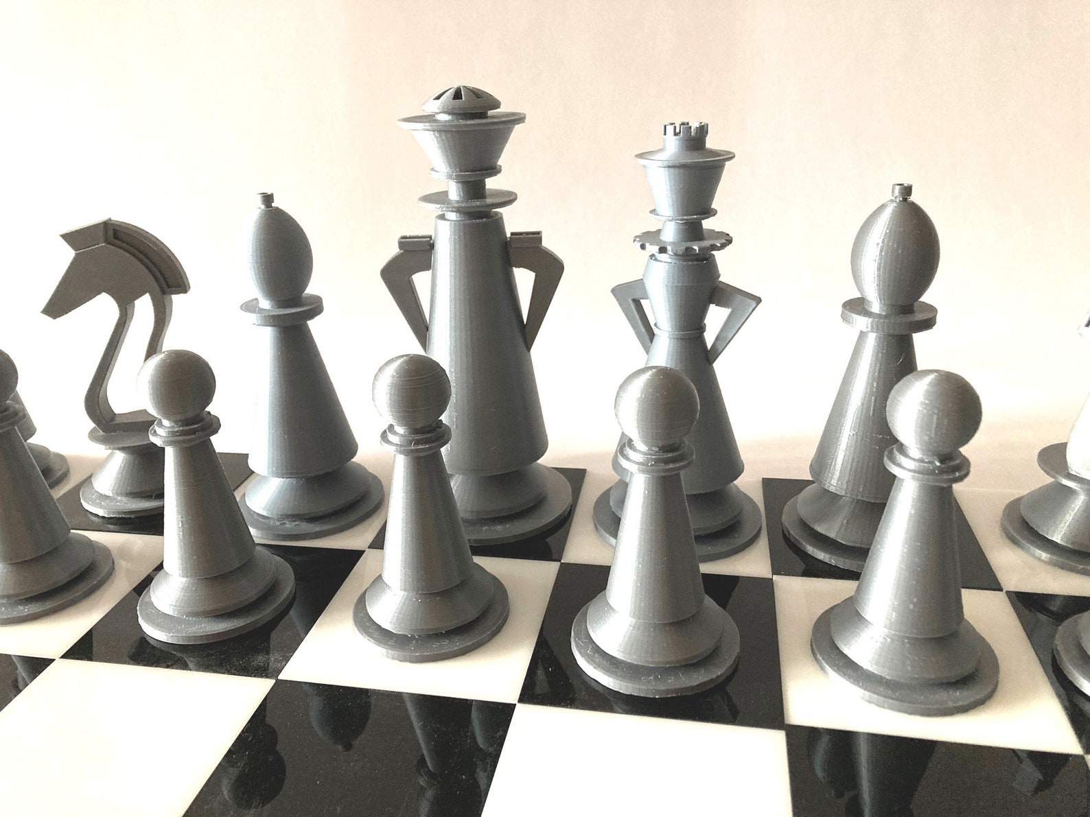 Large Format Chess Pieces - 3d Printed - Etsy
