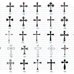 Kreuz SVG Bundle, Christliche Svg, Religiöse Svg, Glaube Svg, Jesus Kreuz Svg, Katholische Clip ...