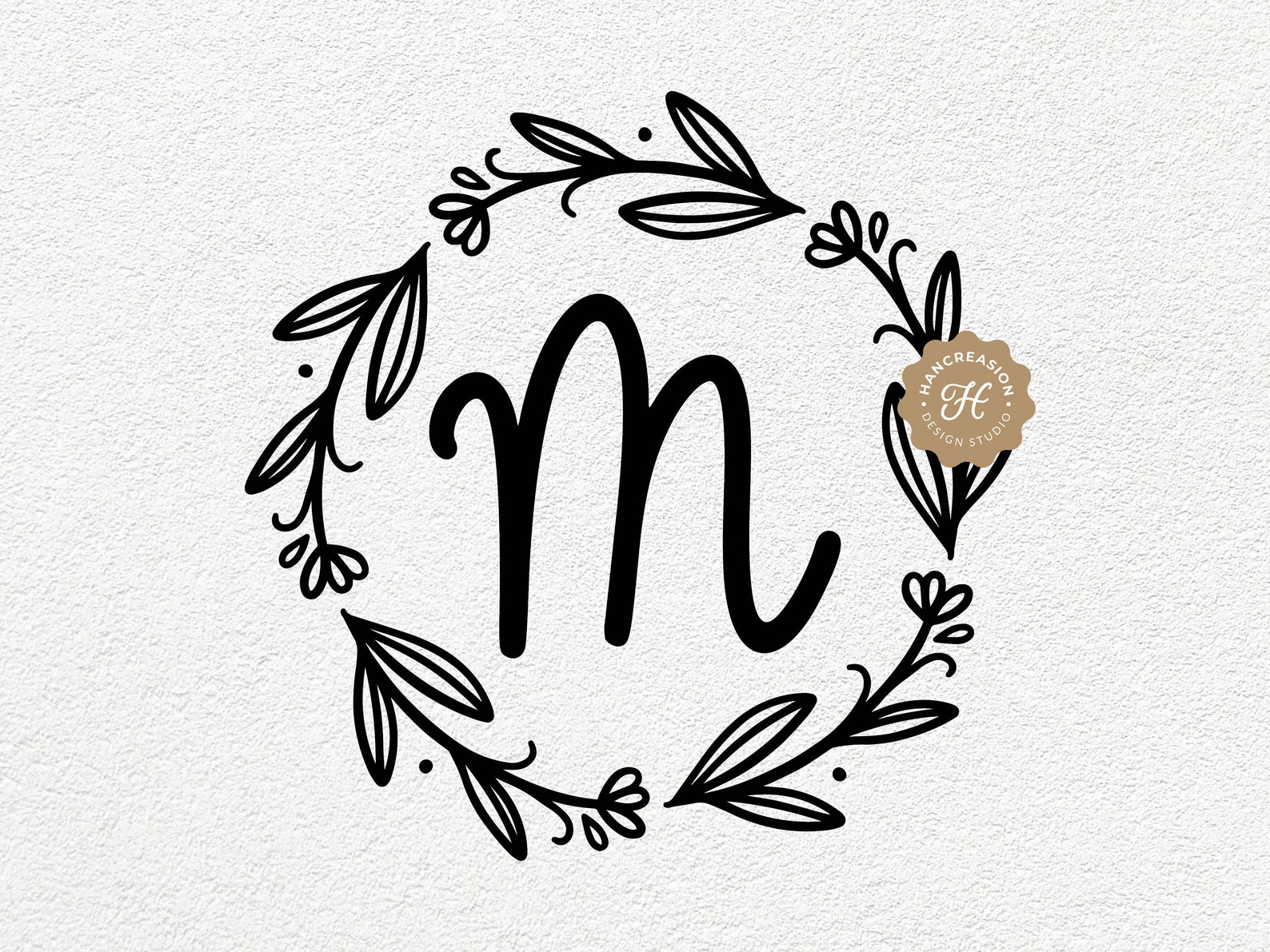 Monogram SVG Bundle Last Name Svg Initial Monogram Svg - Etsy