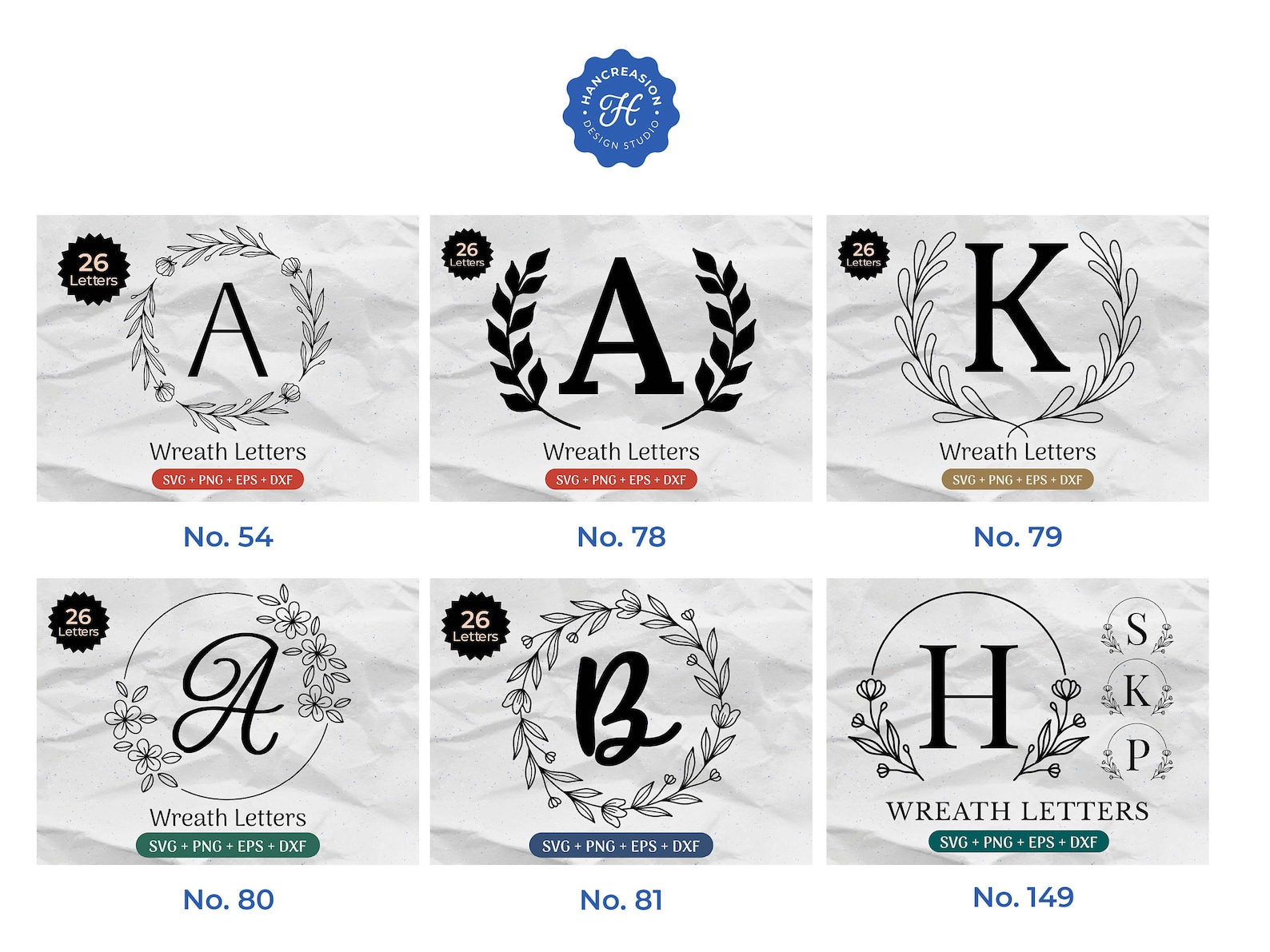 Monogram SVG Bundle, Last Name Svg, Initial Monogram Svg, Flourish ...
