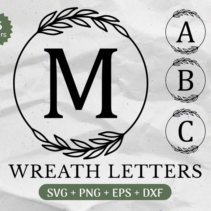 Monogram Letter M - Etsy
