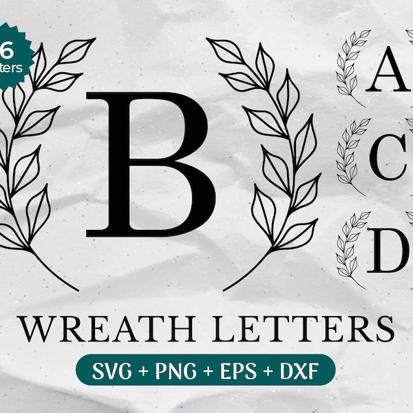 Monogram Letter B - Etsy