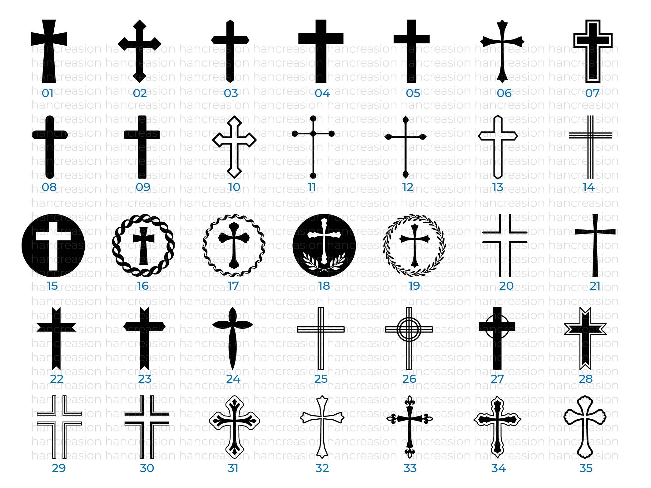 Cross SVG Bundle Christian Svg Religious Svg Faith Svg - Etsy