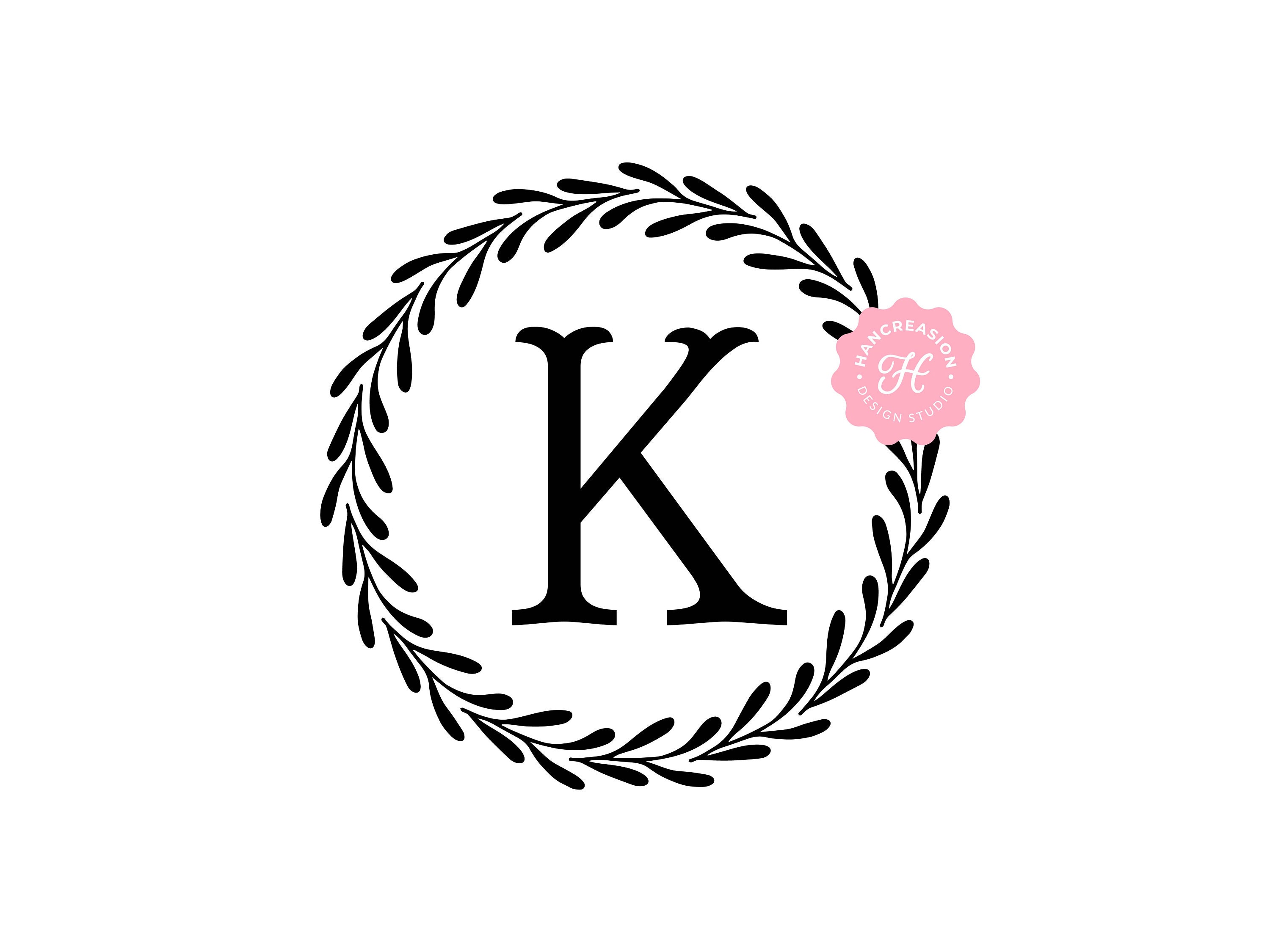 Monogram SVG Bundle Last Name Svg Initial Monogram Svg - Etsy