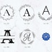 Monogram SVG Bundle, Last Name Svg, Initial Monogram, Ivy Alphabet ...