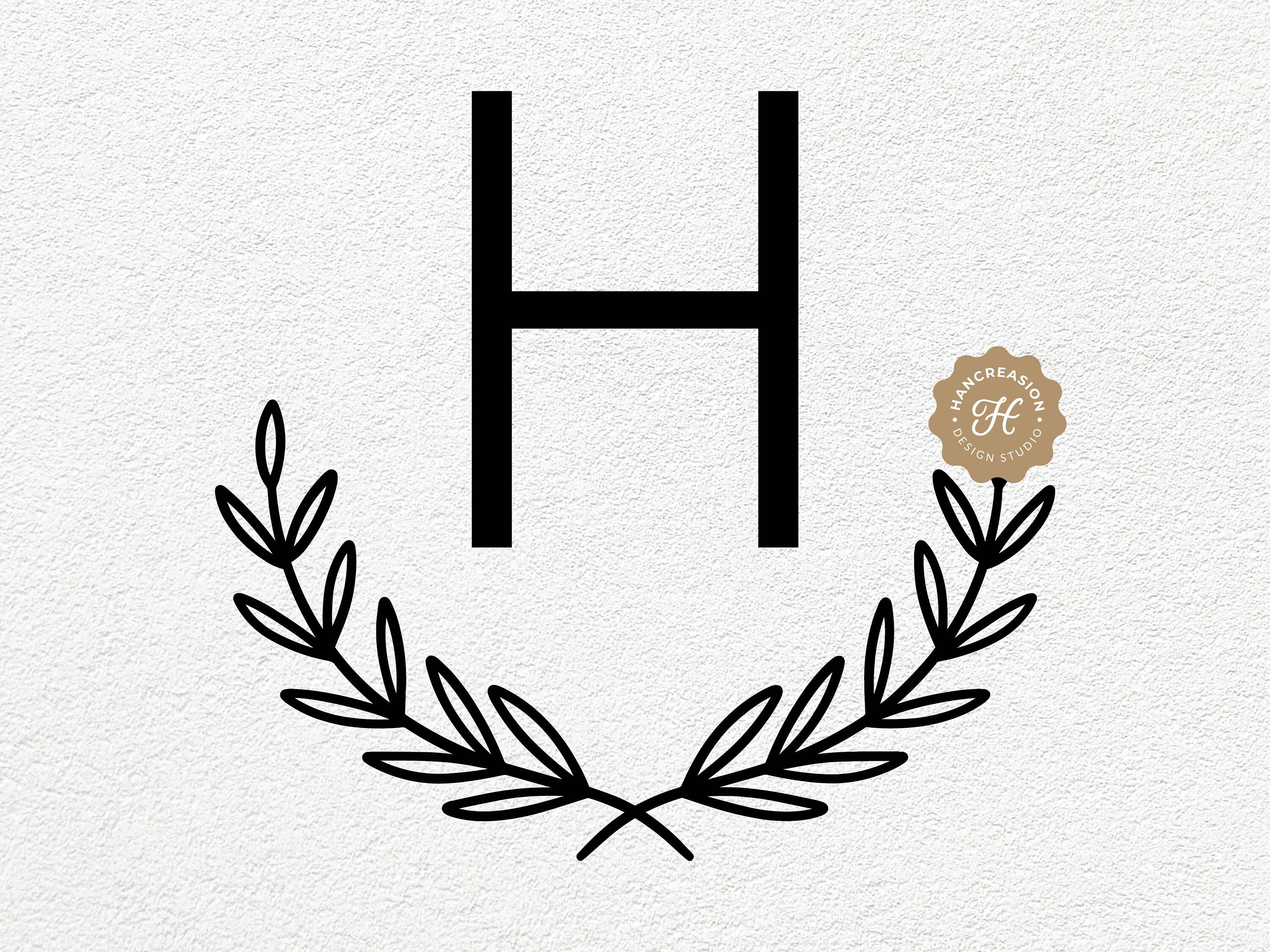 Monogram SVG Bundle Last Name Svg Initial Monogram Svg - Etsy