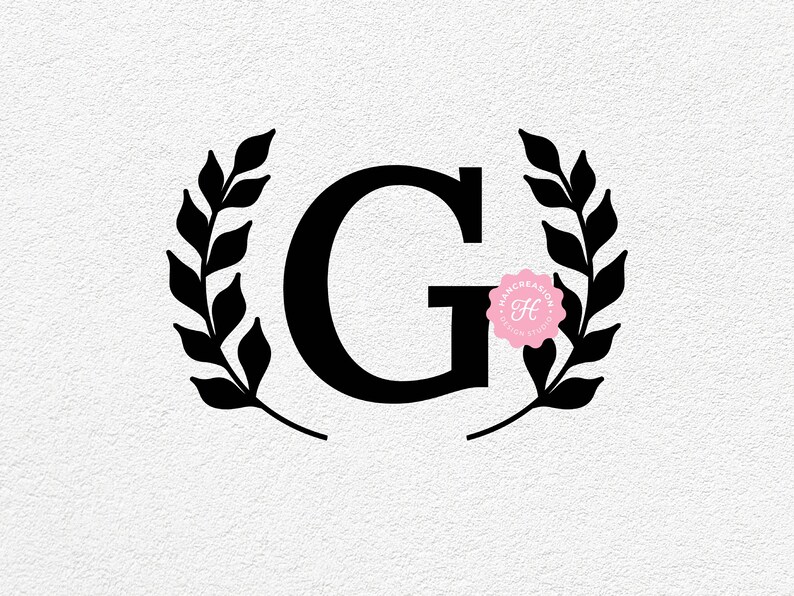 Monogram SVG Bundle Last Name Svg Initial Monogram Svg - Etsy