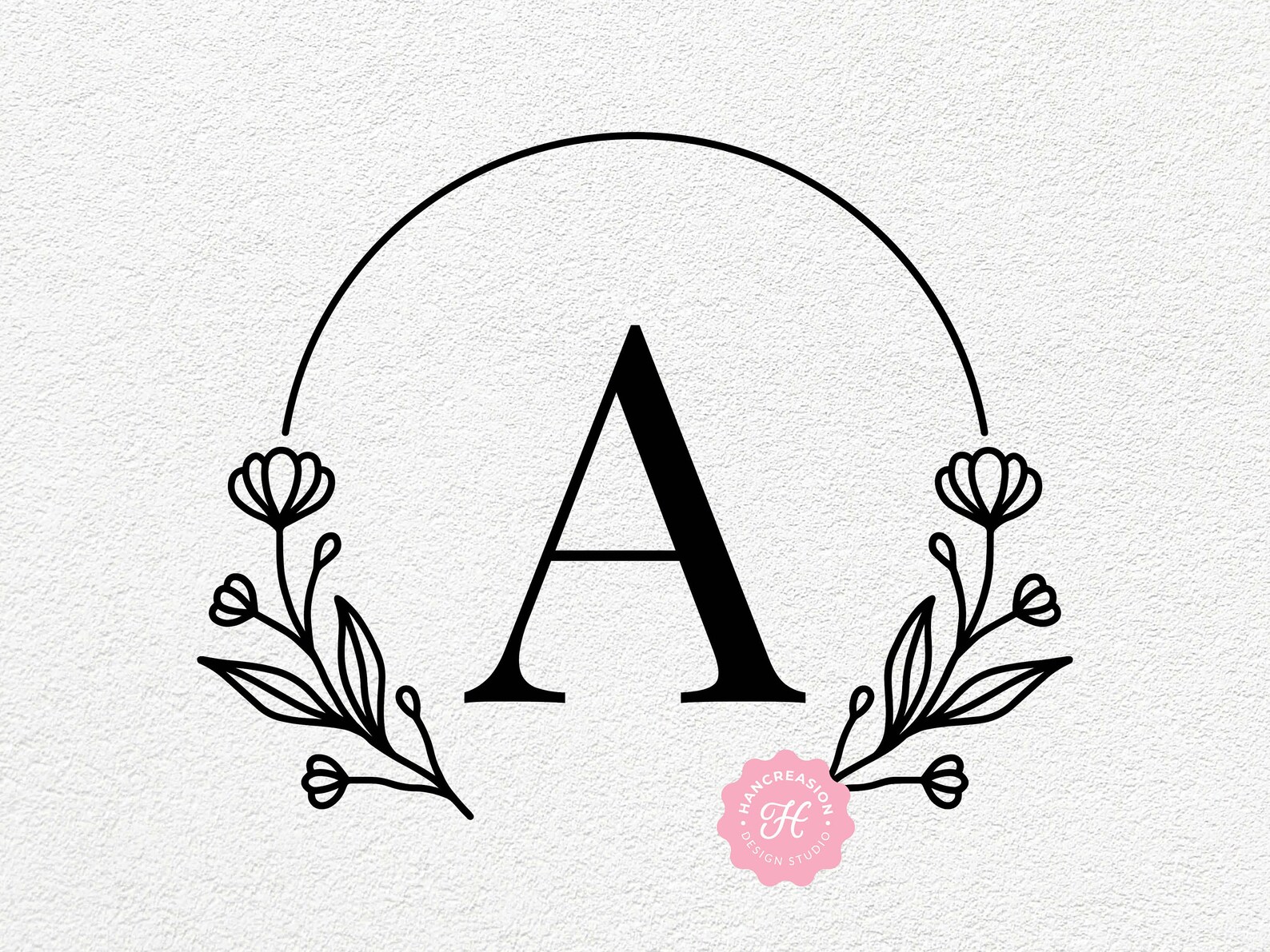 Monogram SVG Bundle, Last Name Svg, Initial Monogram Svg, Flourish ...