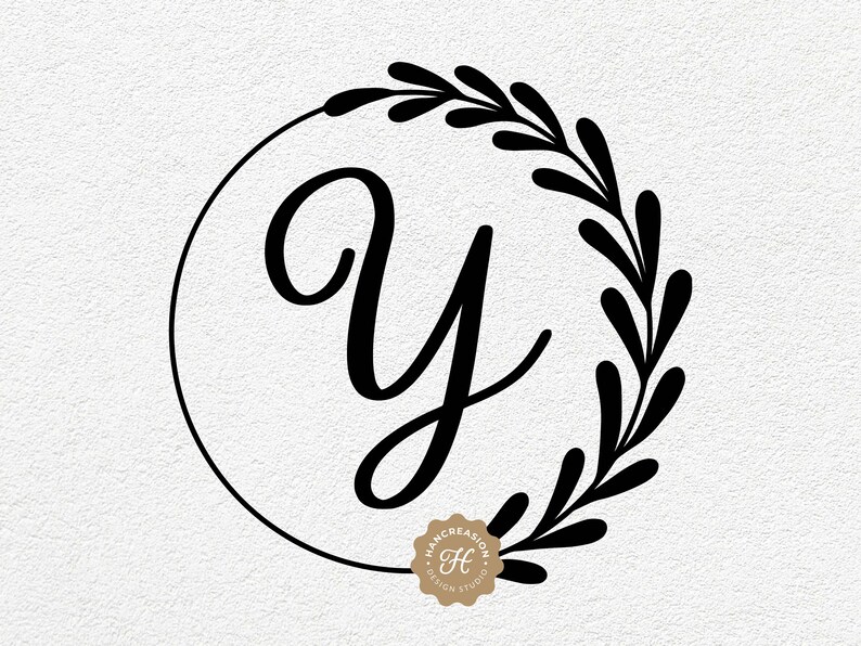 Monogram SVG Bundle Last Name Svg Initial Monogram Svg - Etsy