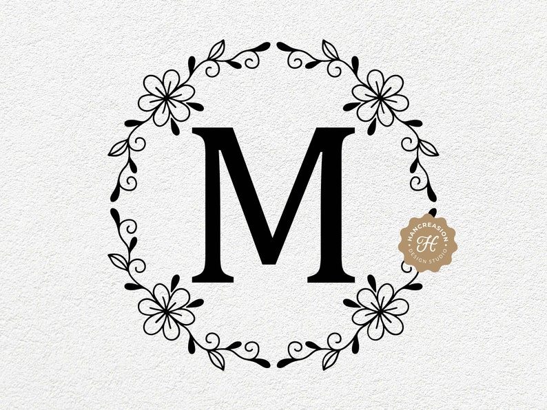 Monogramma SVG Bundle Cognome Svg Monogramma iniziale Svg - Etsy Italia