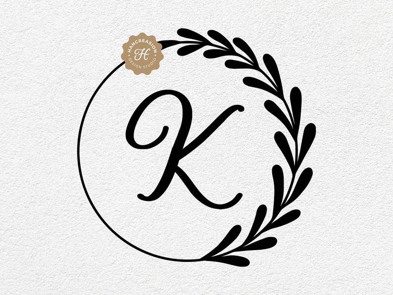 Monogram SVG Bundle Last Name Svg Initial Monogram Svg - Etsy