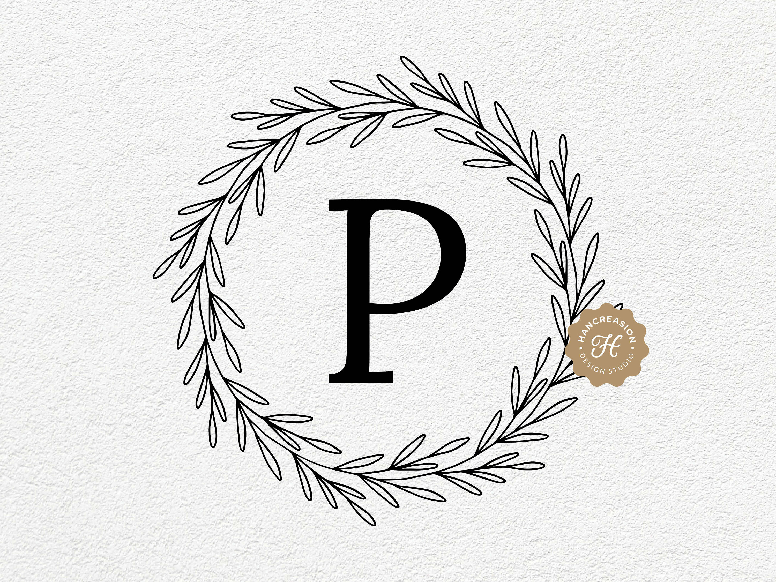 Monogram SVG Bundle Last Name Svg Initial Monogram Svg - Etsy