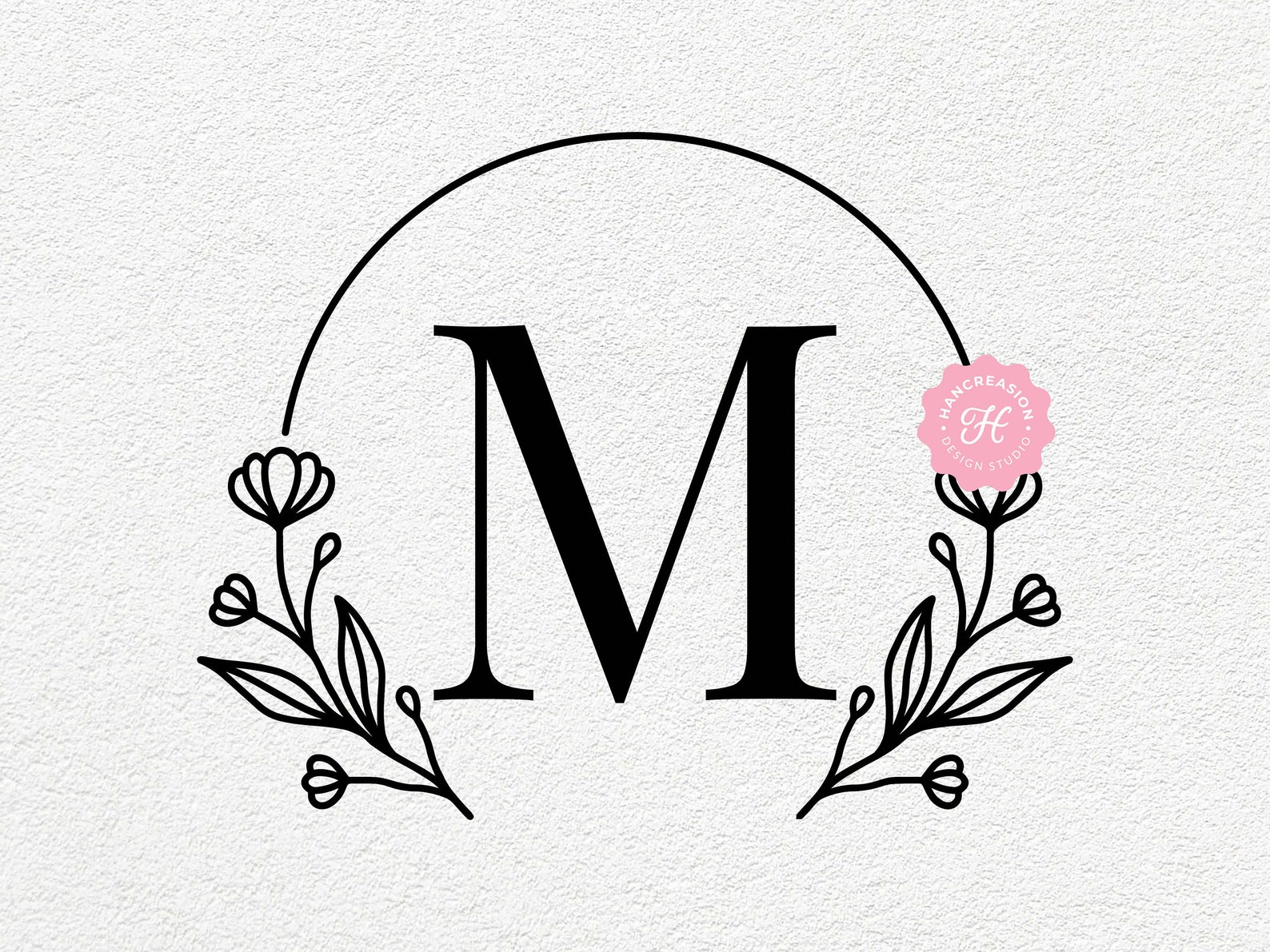 Monogram SVG Bundle, Last Name Svg, Initial Monogram Svg, Flourish ...