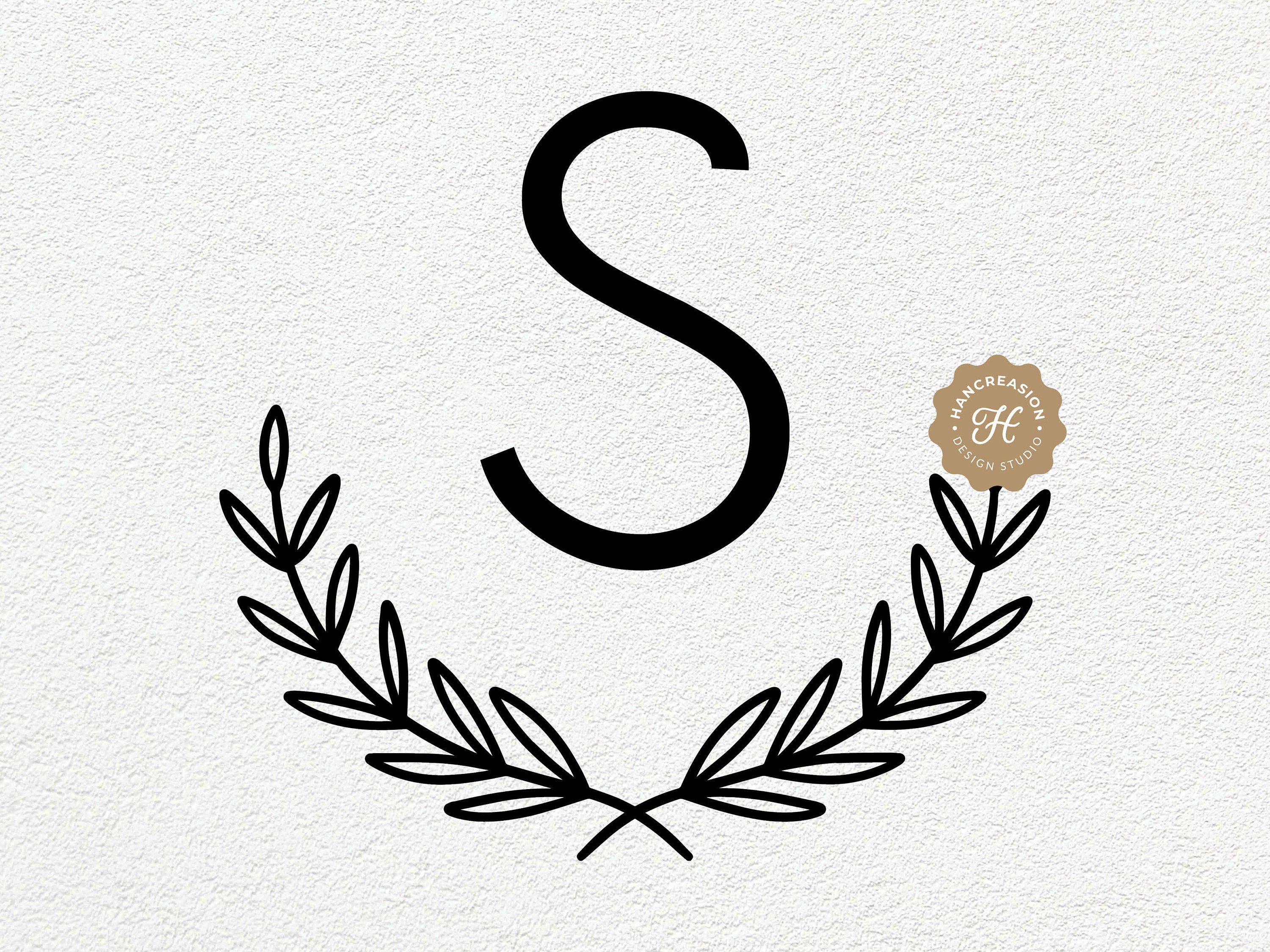 Monogram SVG Bundle Last Name Svg Initial Monogram Svg - Etsy