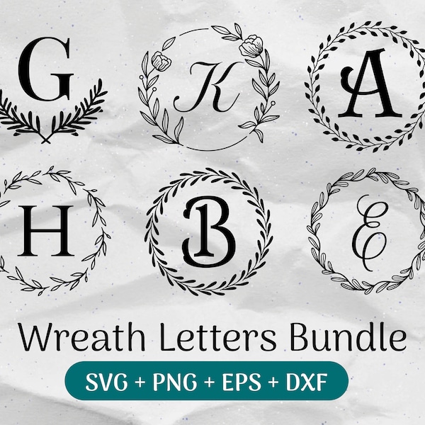 Monogram Svg - Etsy