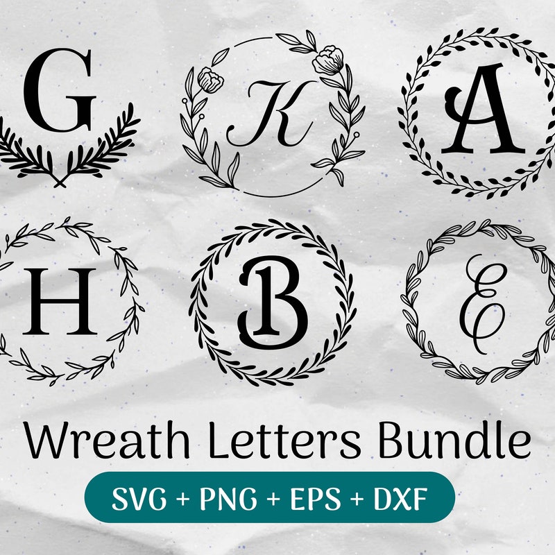Monogram Svg - Etsy
