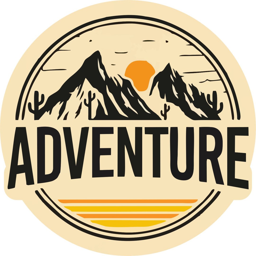 Adventure Van Life is Calling Vinyl Sticker Camper Camping Skate T5 T4 ...