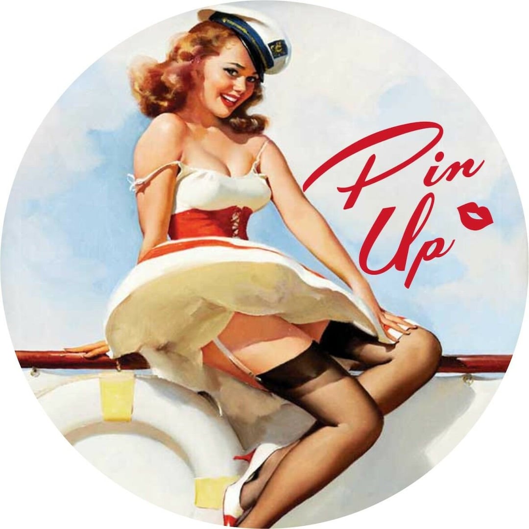 Pin Up Girl Hot Rat Rod Stickers Vintage Classic Car Decals Sexy Retro