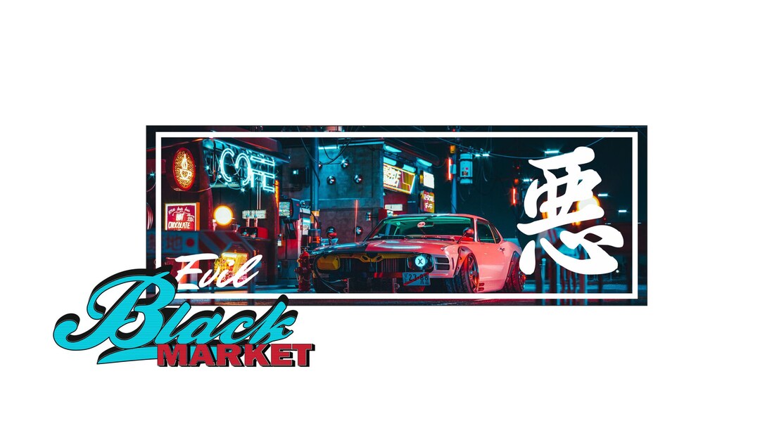 Drift JDM Slap Gloss Car Sticker JDM JAP Tuner Drift Stance Tengoku ...