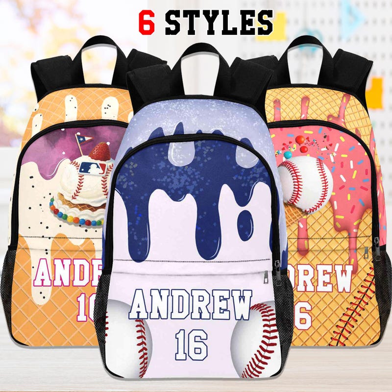 Ice Cream Drip Backpack - Etsy
