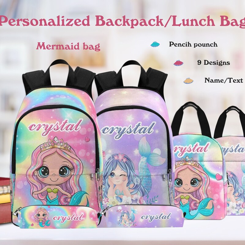 Mermaid Backpack - Etsy