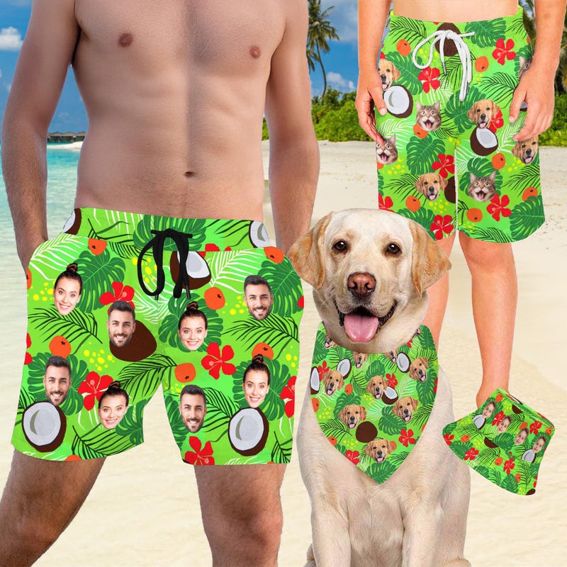Men Short Beach Suit - Etsy