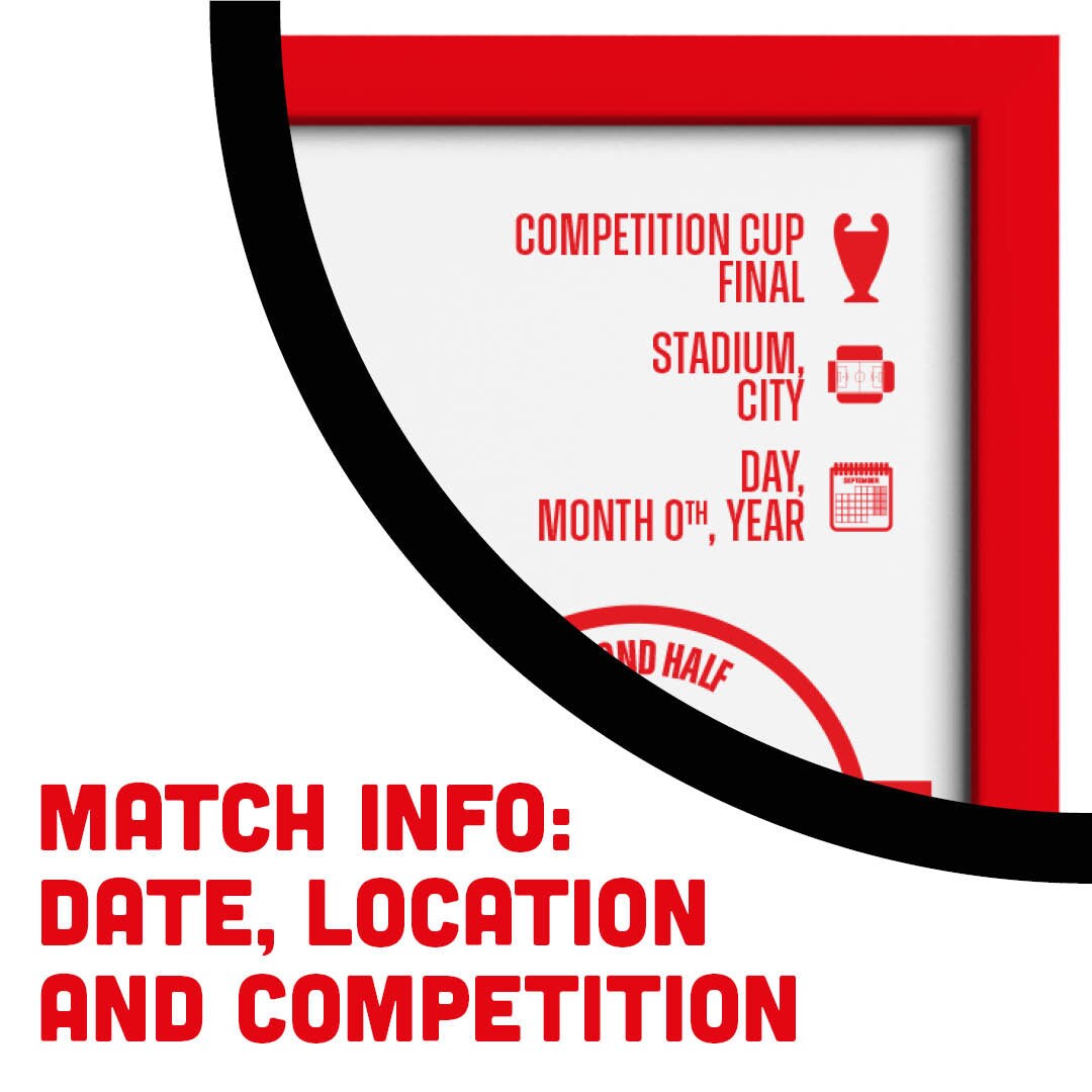 Create Your Own Match Line-up Print - Etsy