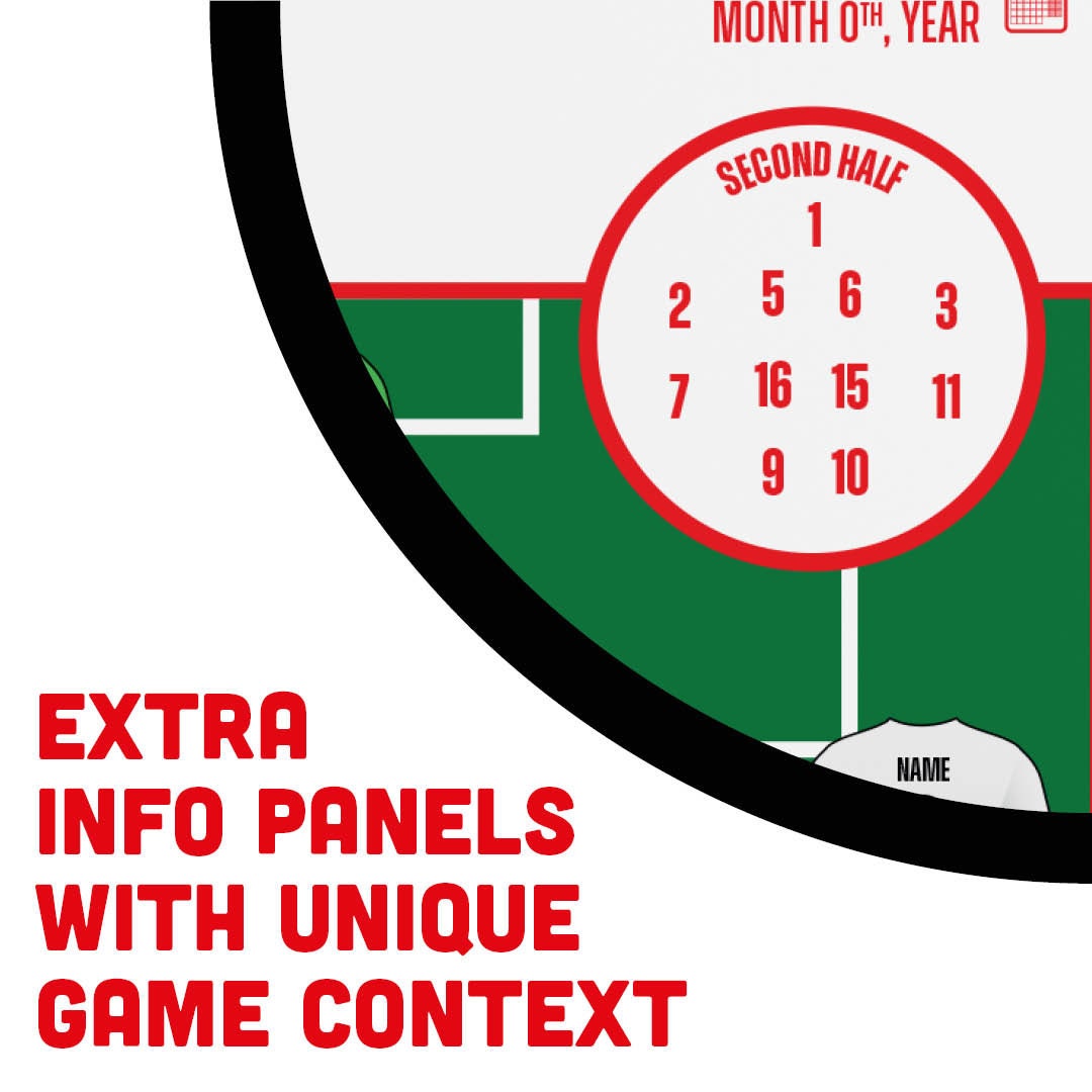 Create Your Own Match Line-up Print - Etsy